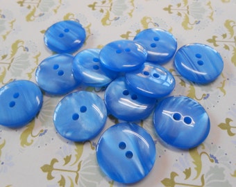 Royal blue buttons | Etsy