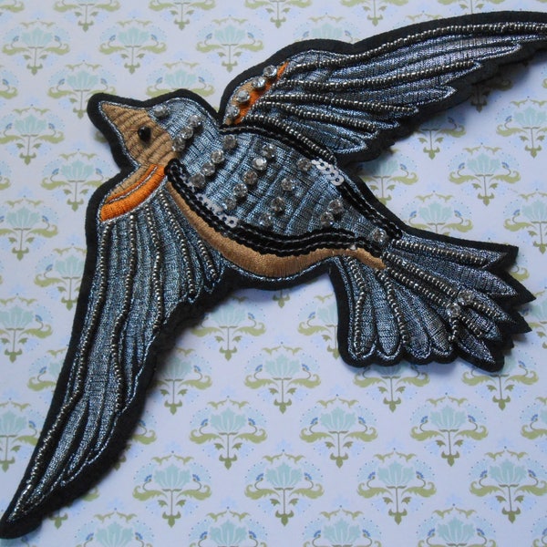 Swallow Applique - Etsy