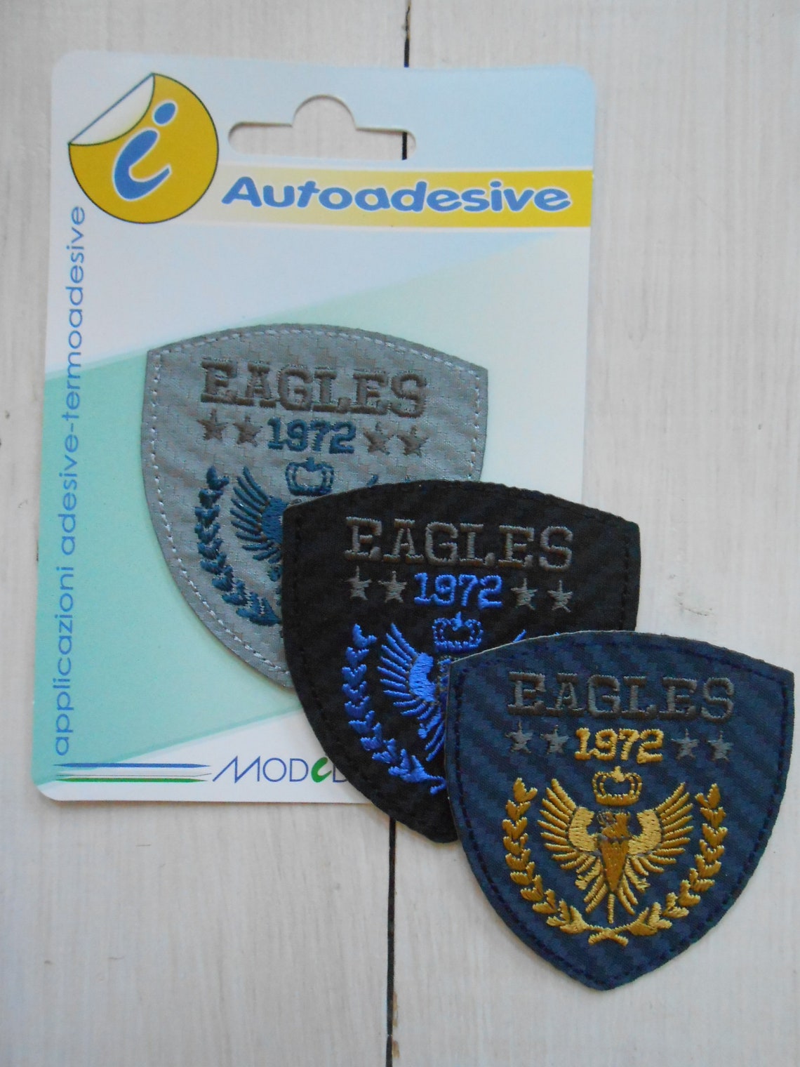 Self Adhesive Patch Embroidered Fabric Applique Army Eagle - Etsy