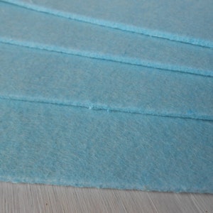 Felt Sheet Craft Thick Felt Solid Color Cm 30x45 Teal - Etsy