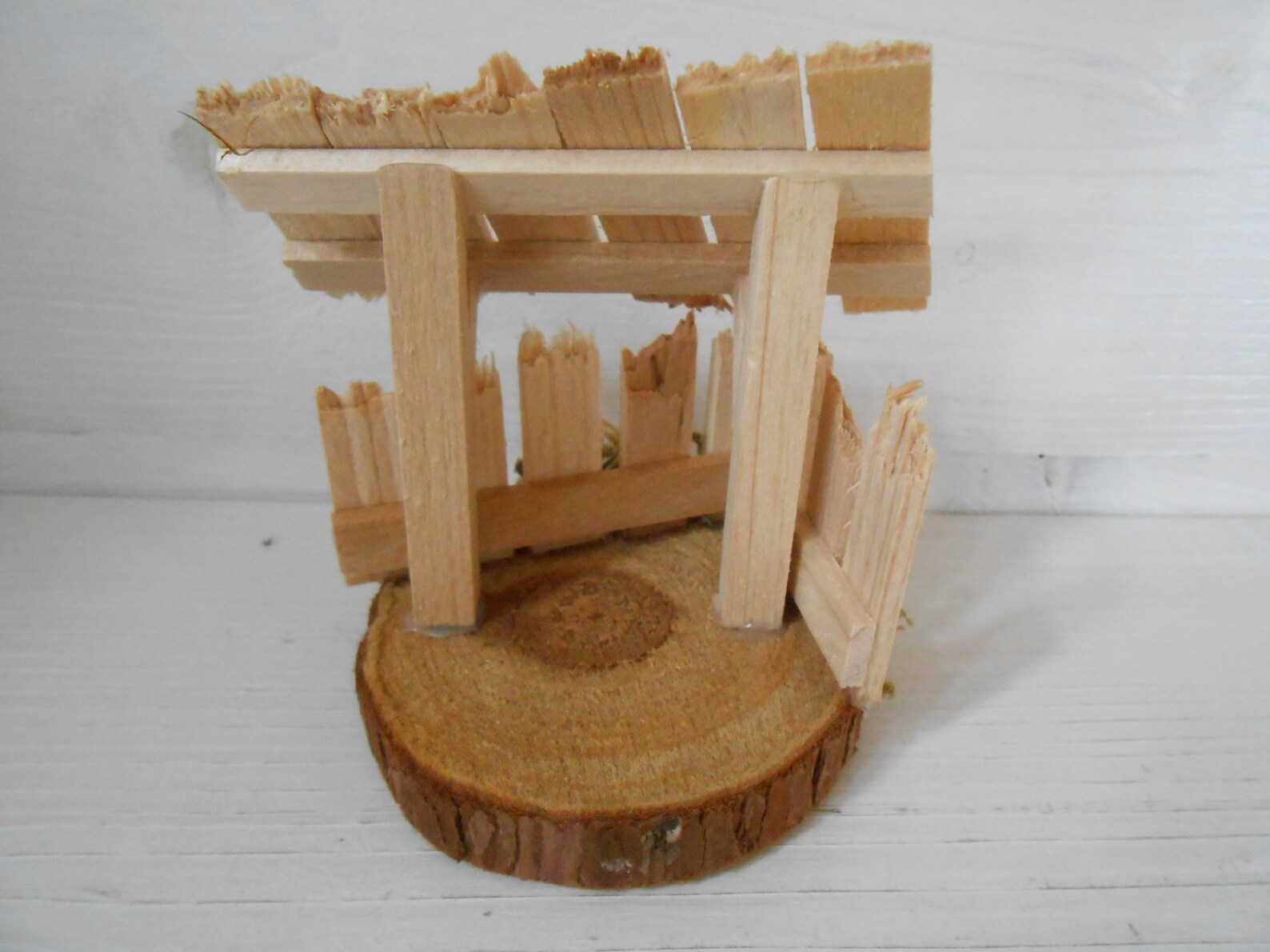 Miniature Hut Wooden Cabin Animal Shelter Fairy Garden - Etsy