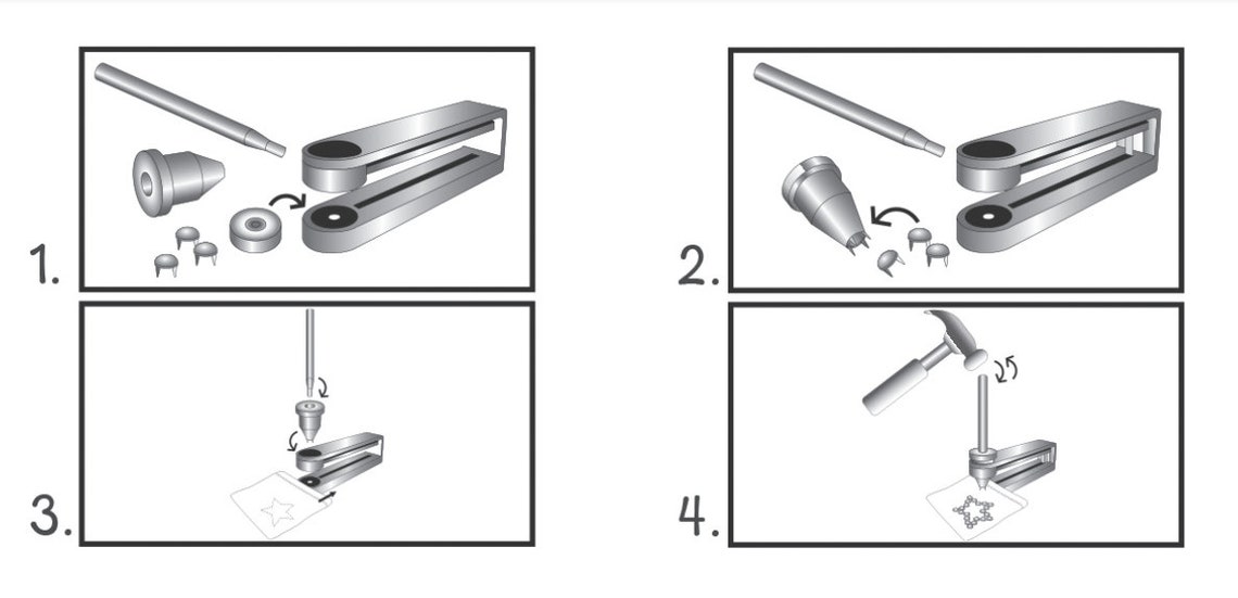 Studs Applicator Tool Kit Stafil - Etsy