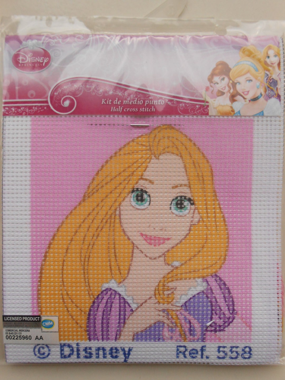 Disney Needlepoint Kit Princess Rapunzel - Etsy
