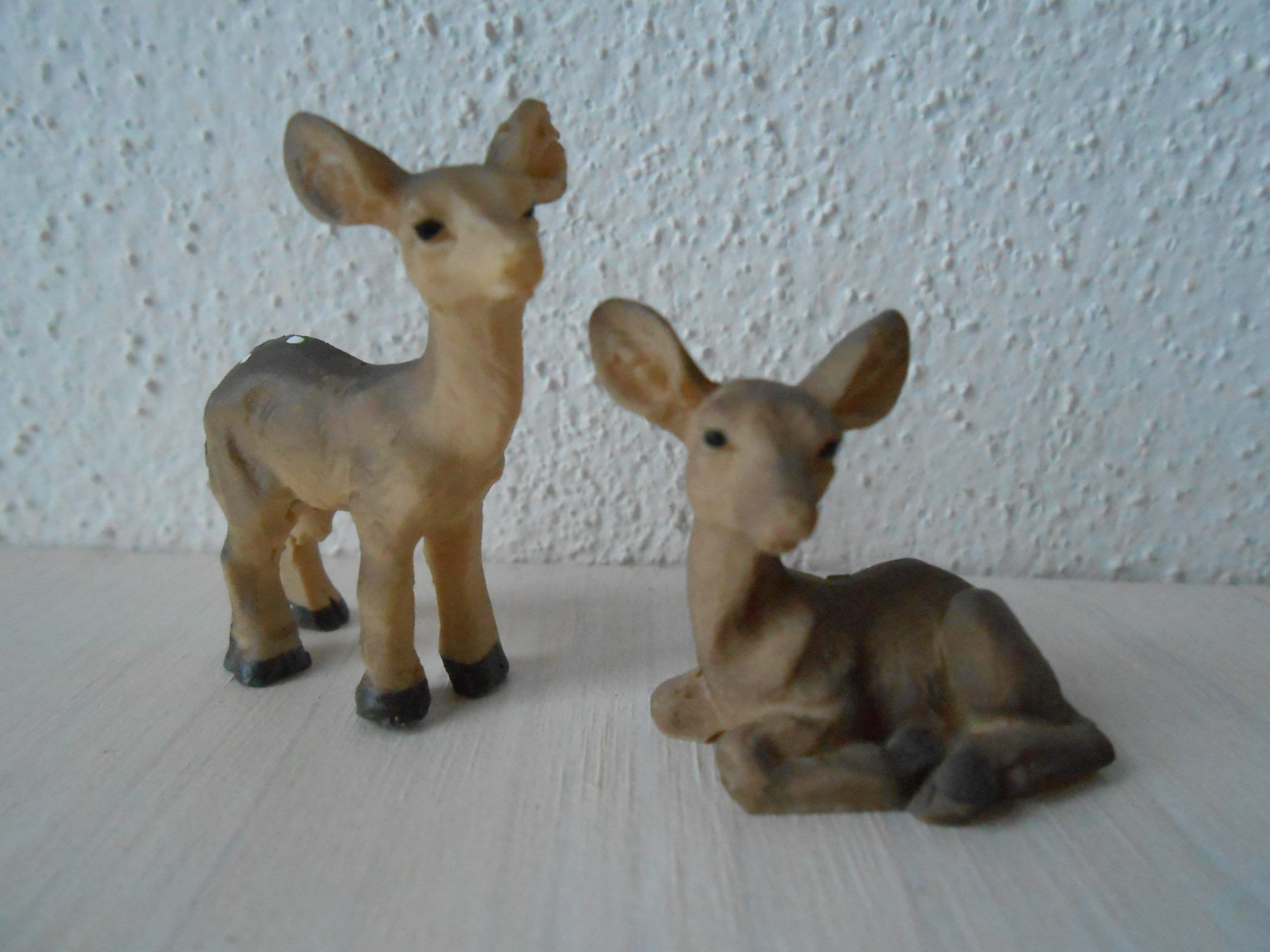 Miniature Supplies Mini Deer Couple Forest Animals Set of 2 - Etsy Polska