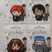 Harry Potter Self-adhesive Patch Embroidered Applique Hermione - Etsy