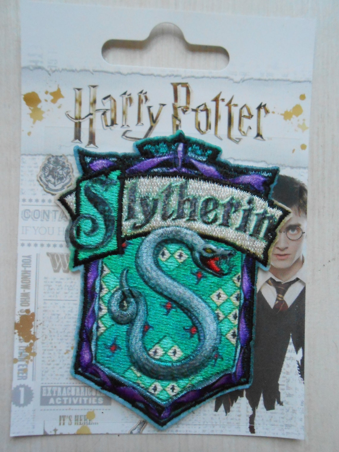 Harry Potter Self-adhesive Patch Embroidered Applique | Etsy