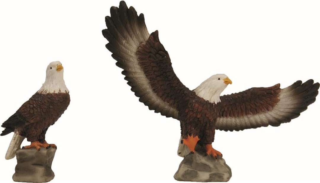 Miniature Supplies Mini Eagles Couple - Etsy