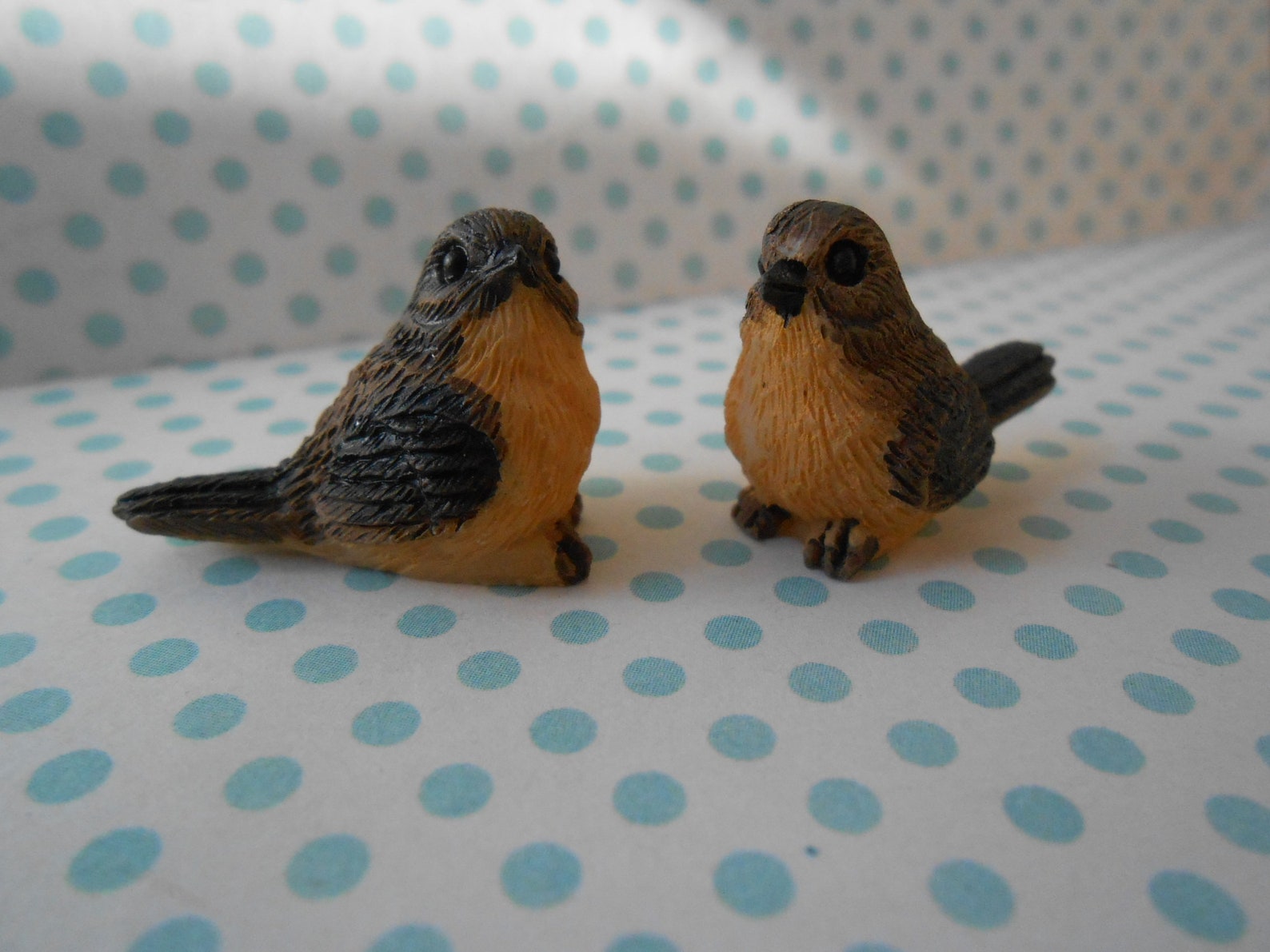 Miniature Supplies Mini Birds Forest Animals Set of 4 - Etsy