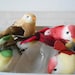 Artificial Mini Birds on Clip With Real Feather Set of 12 - Etsy