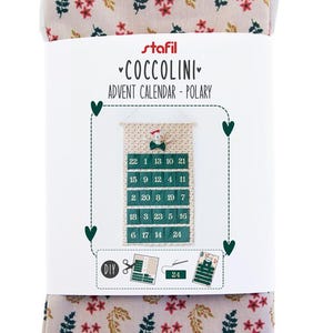 DIY Advent Calendar Coccolini Christmas Fabric Printed Pattern Handmade ...
