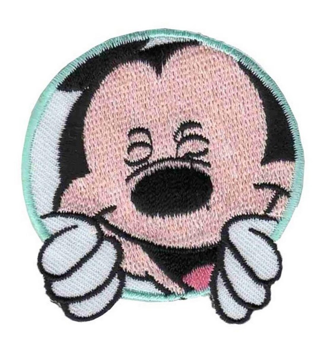 Mickey Mouse Iron on Disney Embroidered Thermo-adhesive Patch - Etsy