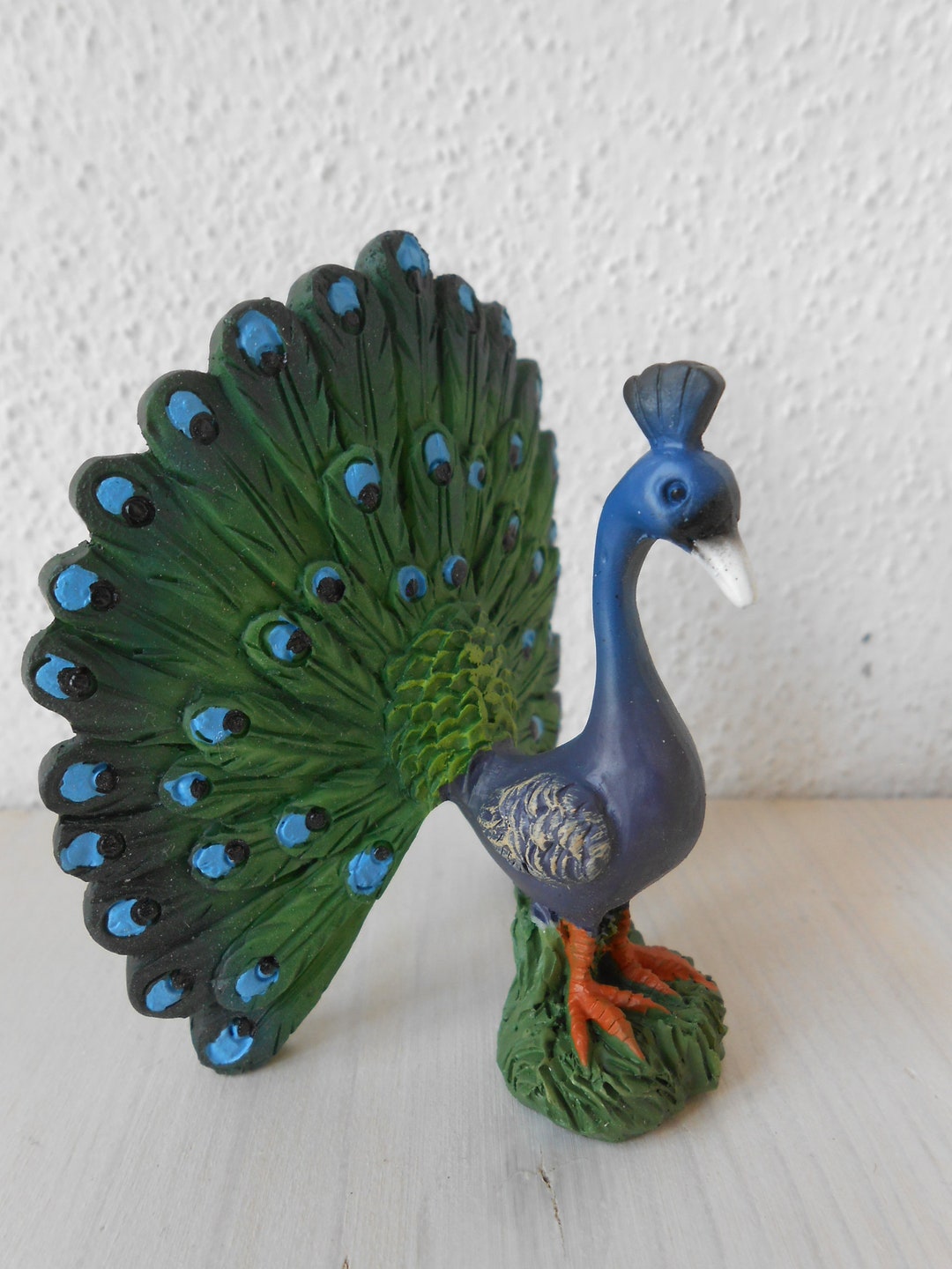 Miniature Supplies Mini Peacock Farm Animal - Etsy