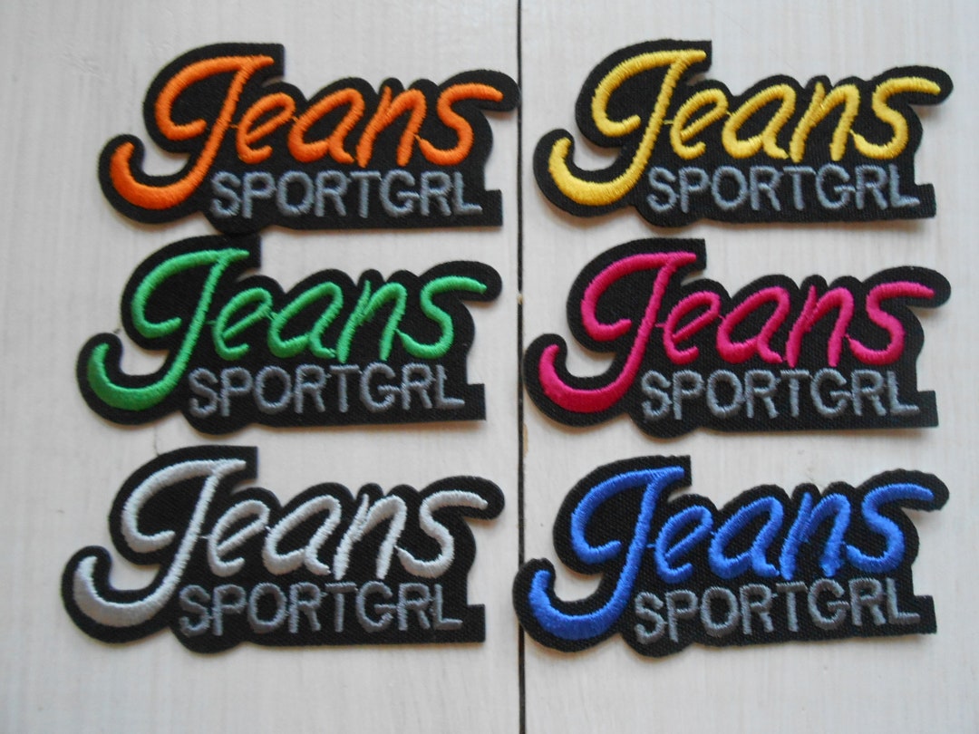 Self Adhesive Patch Embroidered Fabric Applique Jeans Sticker - Etsy