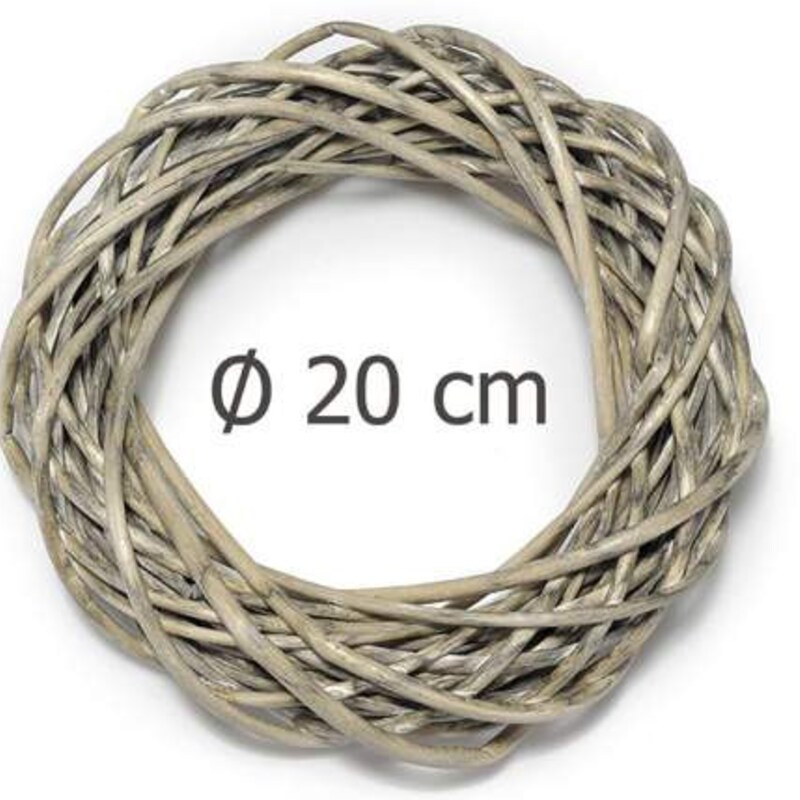 Wicker Wreath - Etsy
