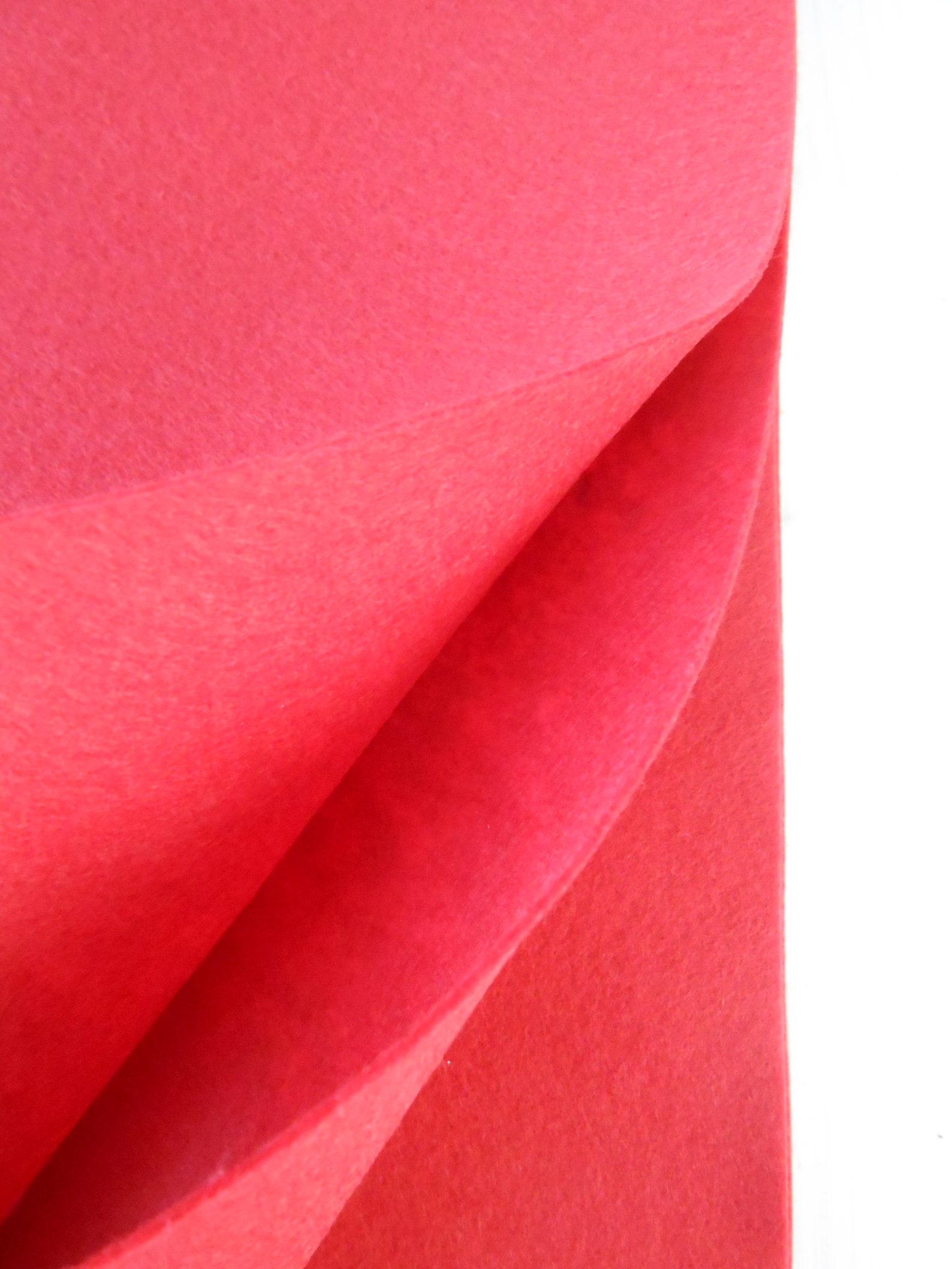 Red Felt 5 Sheets Craft Thin Felt Solid Color Patchwork cm | Etsy