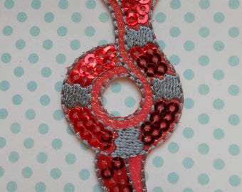 Delicate Snake Embroidered Applique Patchembroidery Snake - Etsy