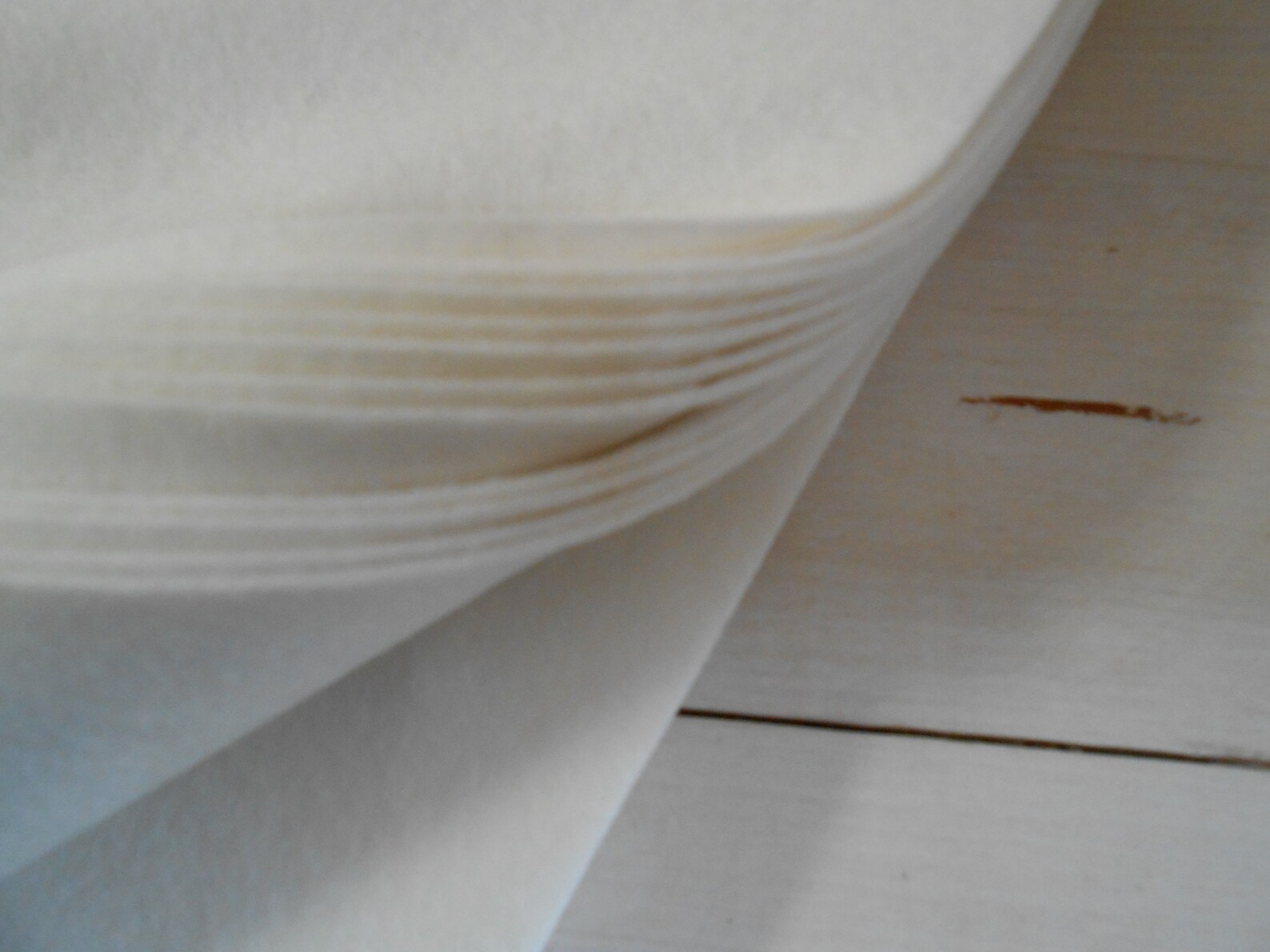 Felt 5 Sheets Cream Craft Thin Felt Solid Color Patchwork Cm - Etsy