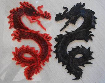 Dragon Applique Patch | Etsy
