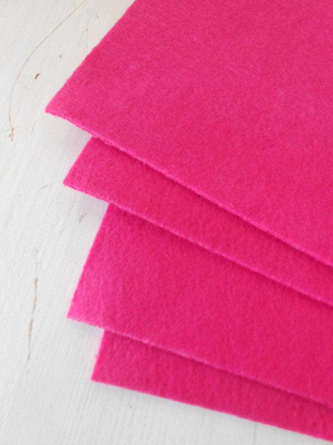 Hoja de fieltro Fuchsia Neon Craft Fieltro grueso cm 30x45 - Etsy España
