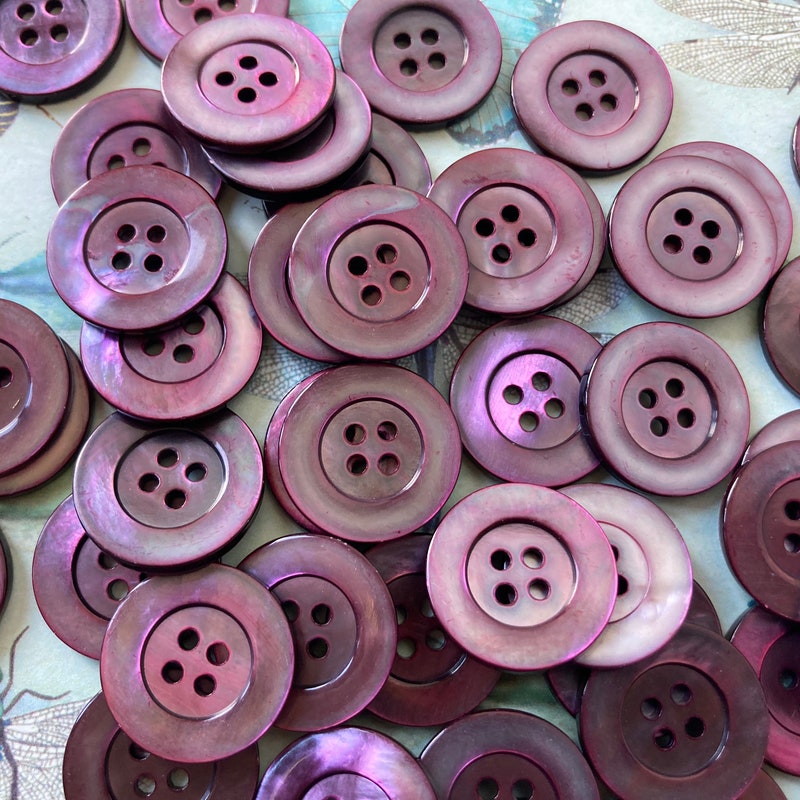 Violet Buttons - Etsy