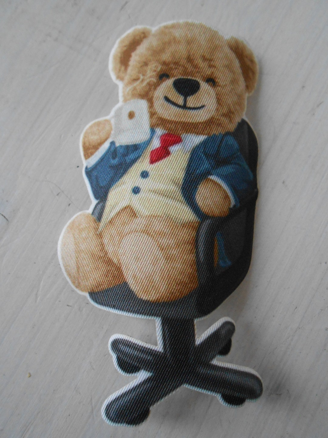 Teddy Bear Patch Iron on Applique - Etsy