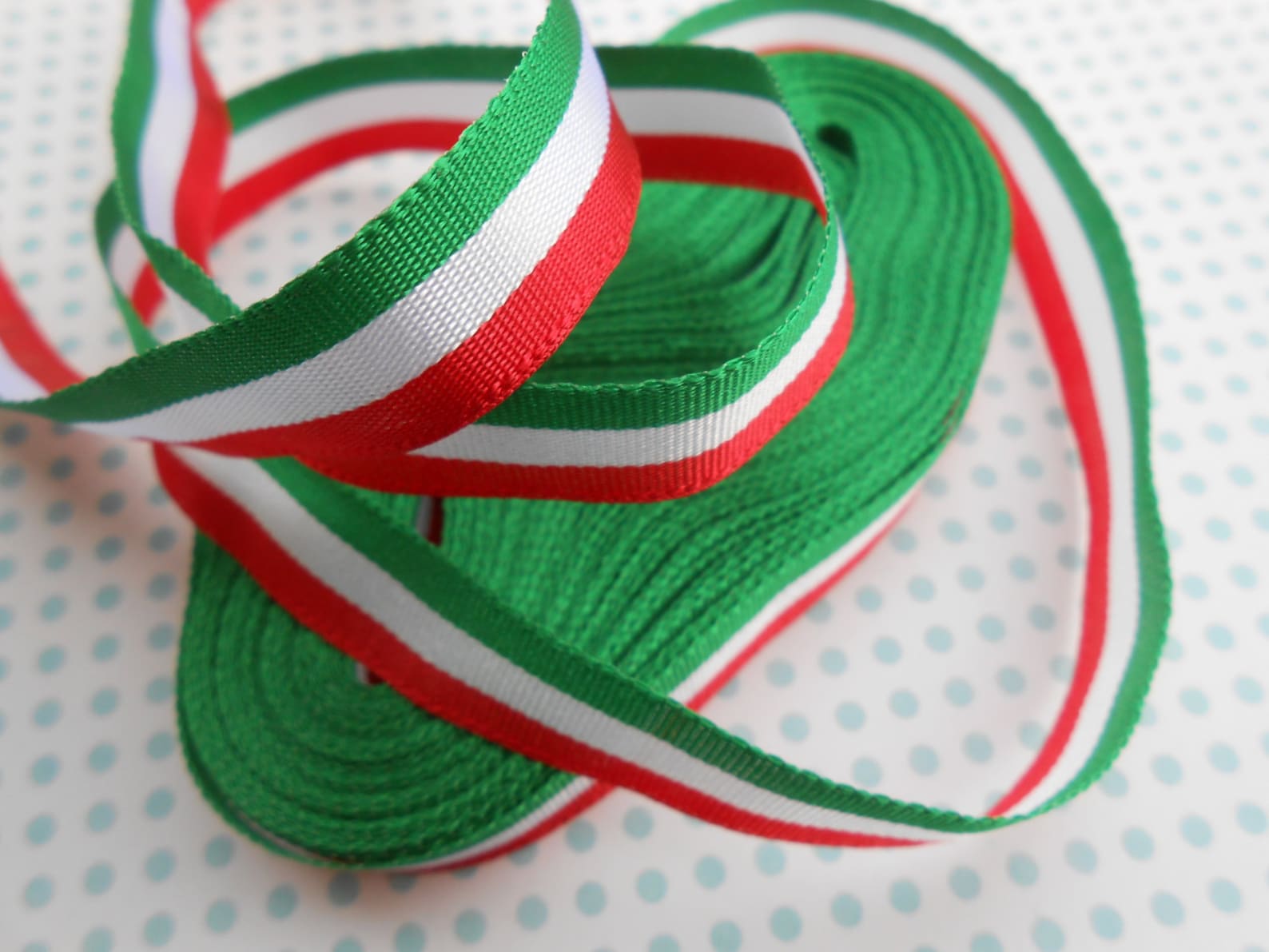 Flag Ribbon Italian Flag 10 Metres 5/8"width - Etsy UK