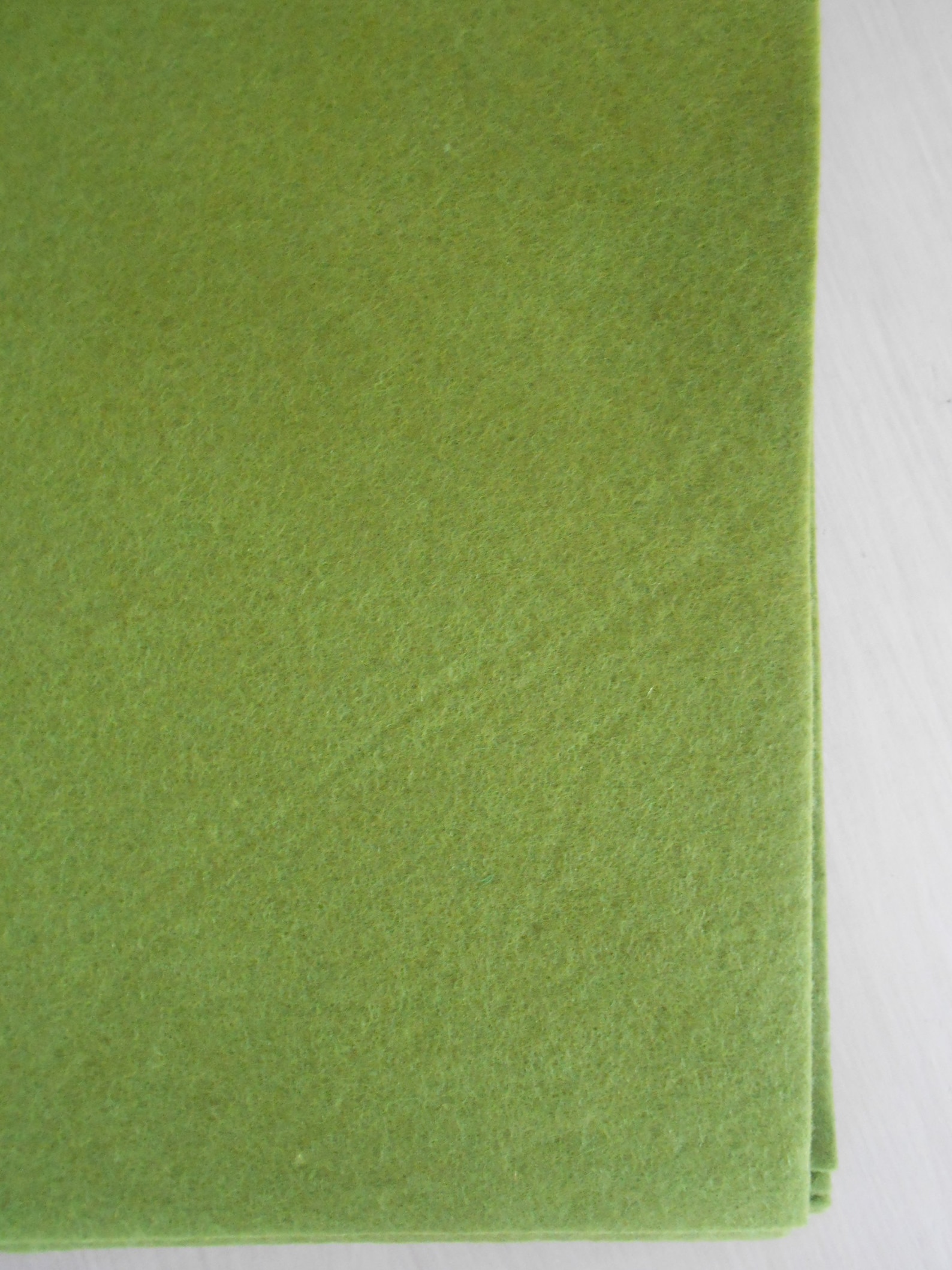 Felt 5 Sheets Craft Thin Felt Light Green Moss Solid Color Patchwork Cm ...