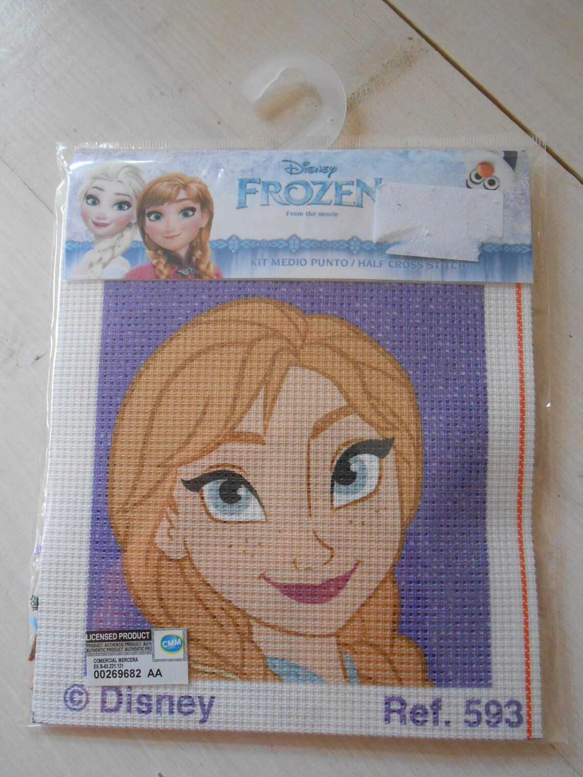 Disney Needlepoint Kit Frozen Princess Anna - Etsy