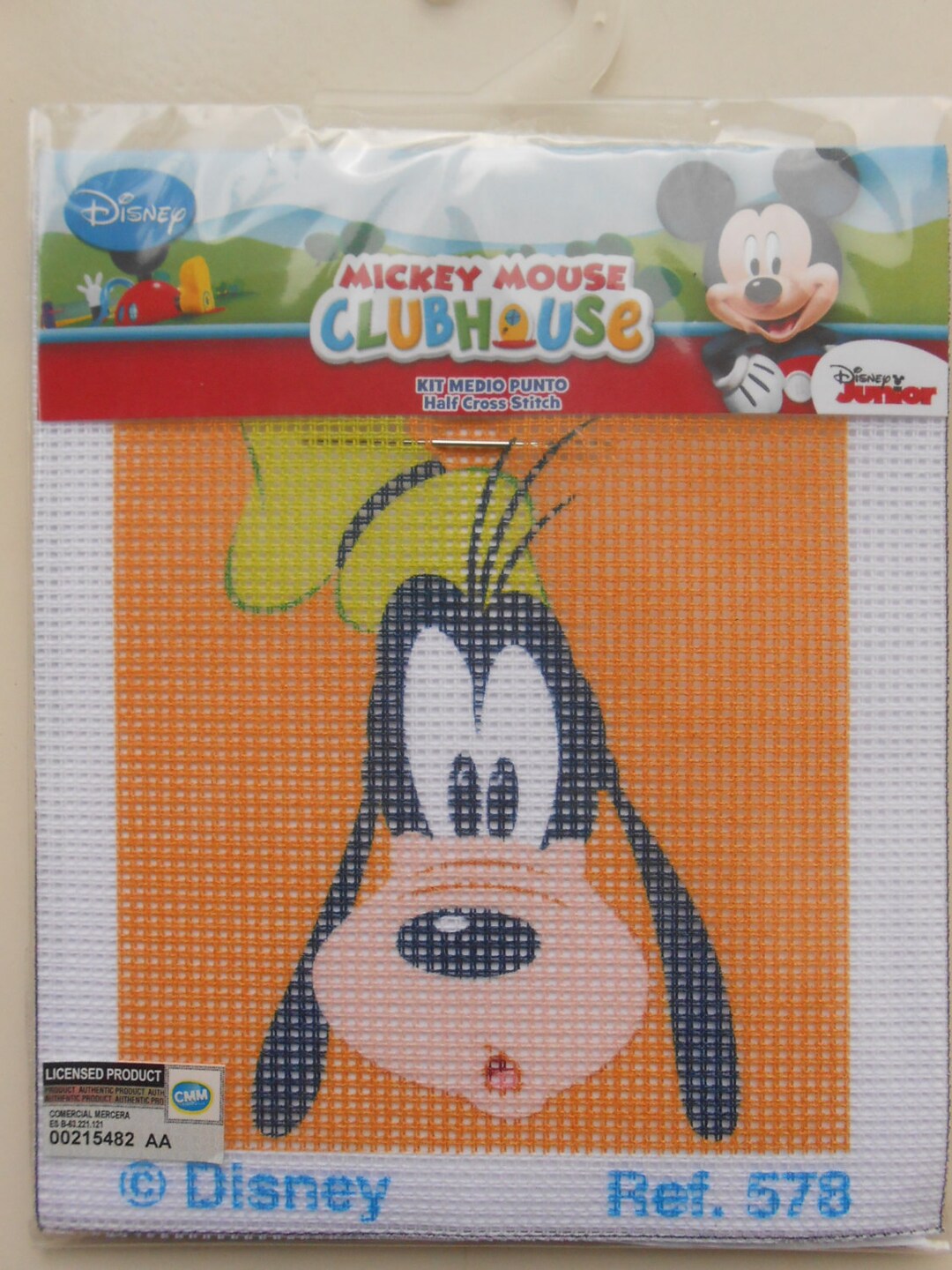 Disney Needlepoint Kit Goofy Embroidery Children Pattern - Etsy