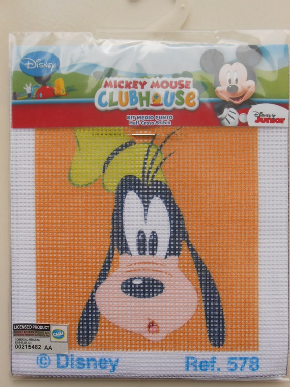 Disney Needlepoint Kit Goofy Embroidery Children Pattern | Etsy