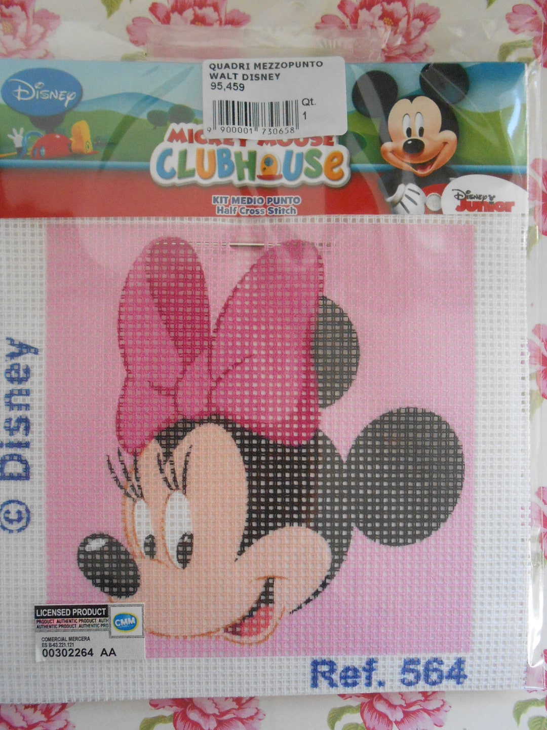 Disney Needlepoint Kit Minnie Mouse Embroidery Childern Pattern - Etsy