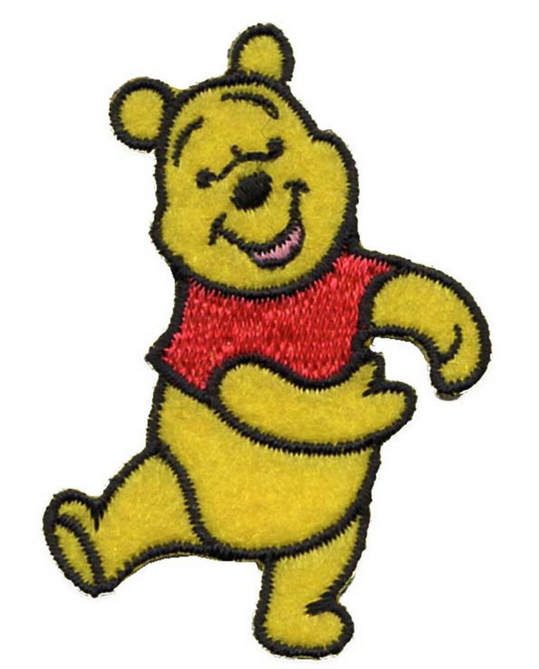 Iron-on Winnie the Pooh Applique Embroidered Thermo-adhesive Patch - Etsy