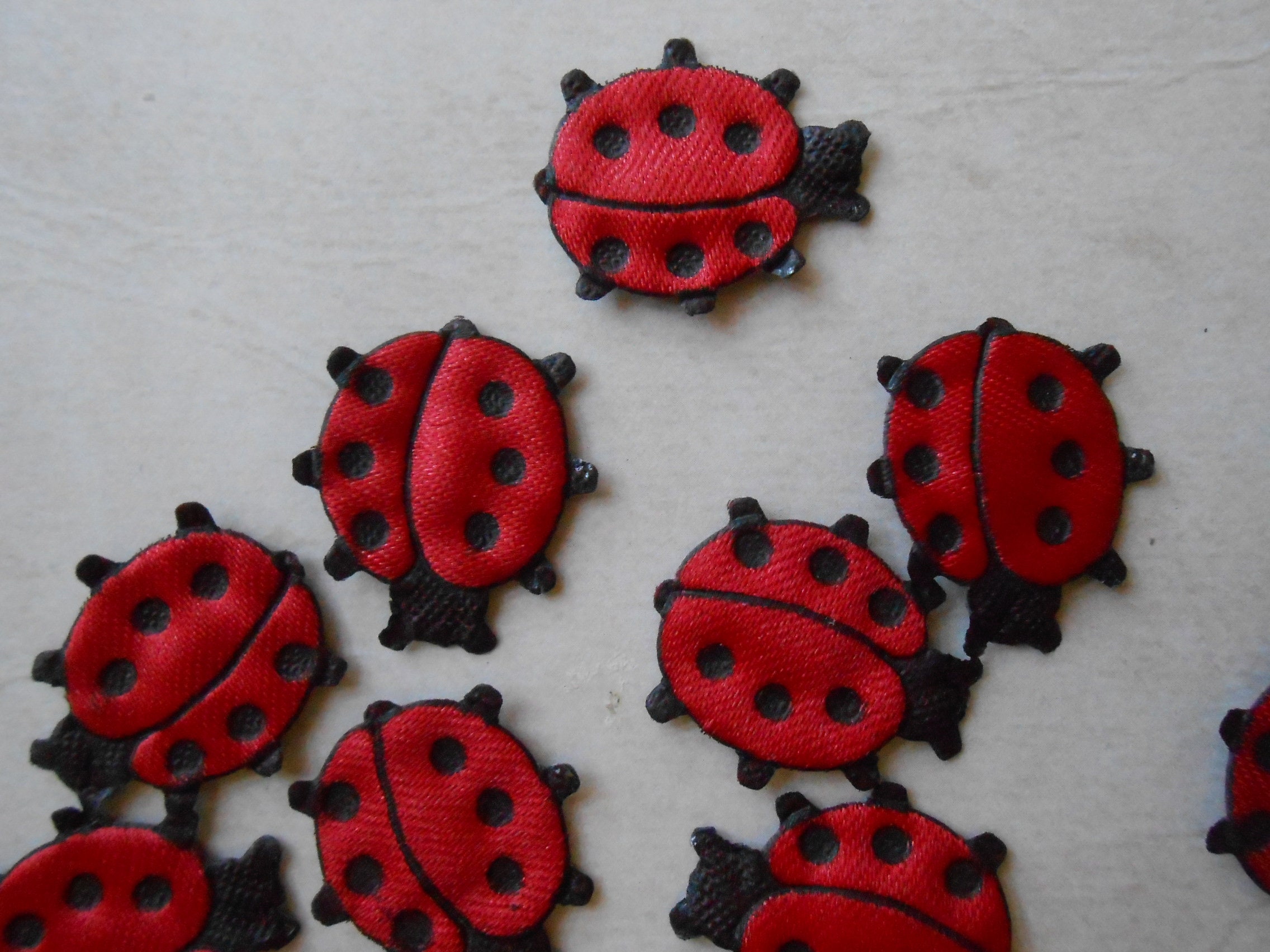 Ladybugs Patch Appliques Embroidered Iron on 10 Pcs Children | Etsy