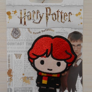 Harry Potter Self-adhesive Patch Embroidered Applique Hermione Ron ...