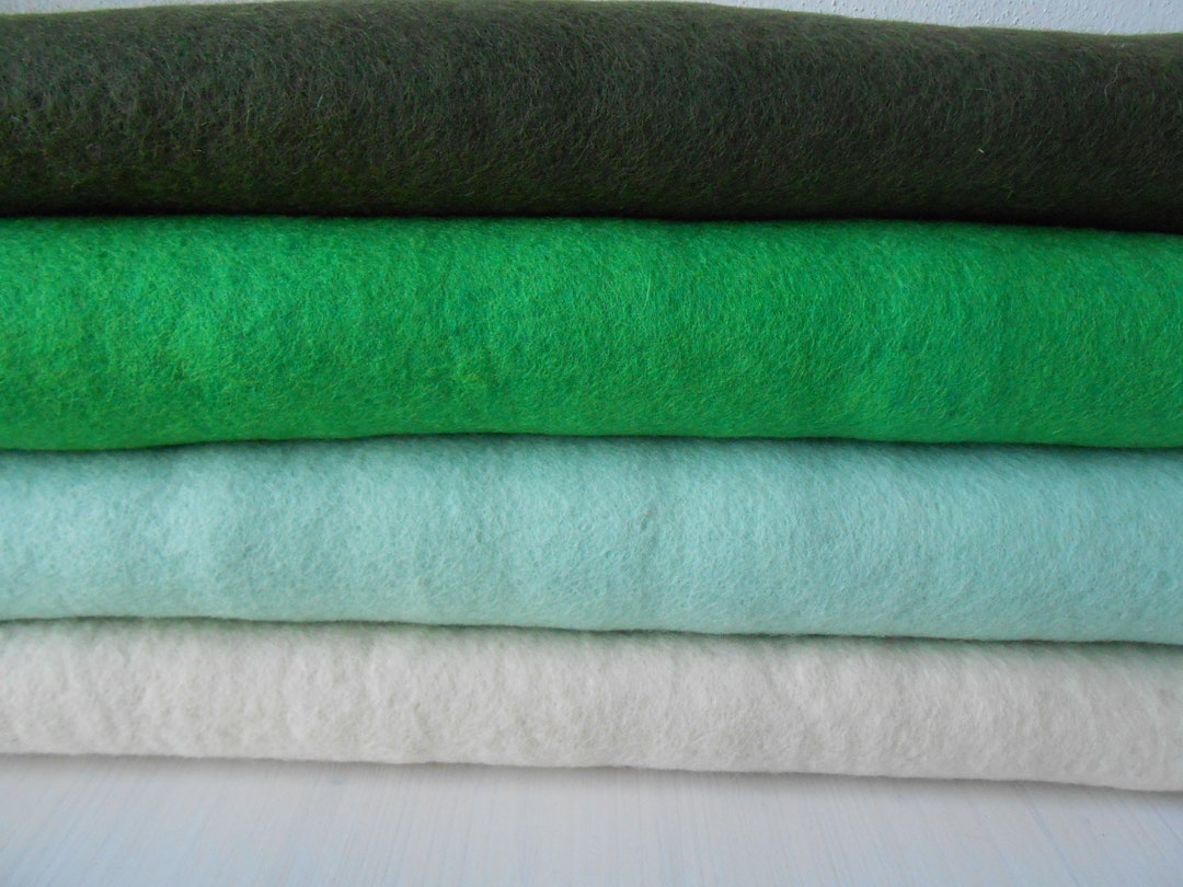 Natural Wool Felt Sheet Craft Thick Felt Solid Colors Cm 70x50 - Etsy