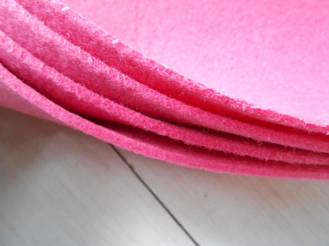 Felt Sheet Craft Thick Felt Solid Colors Cm 30x45 Fuchsia - Etsy