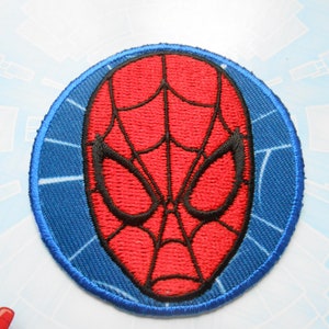 Spider Man Patch Marvel Applique Embroidered Embellishment - Etsy