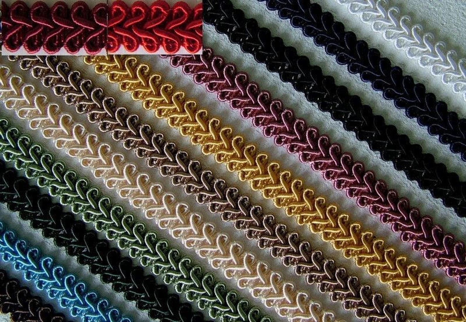 Trim Passementerie Classic Gimp 3/8 Width 5 Yds Sewing - Etsy