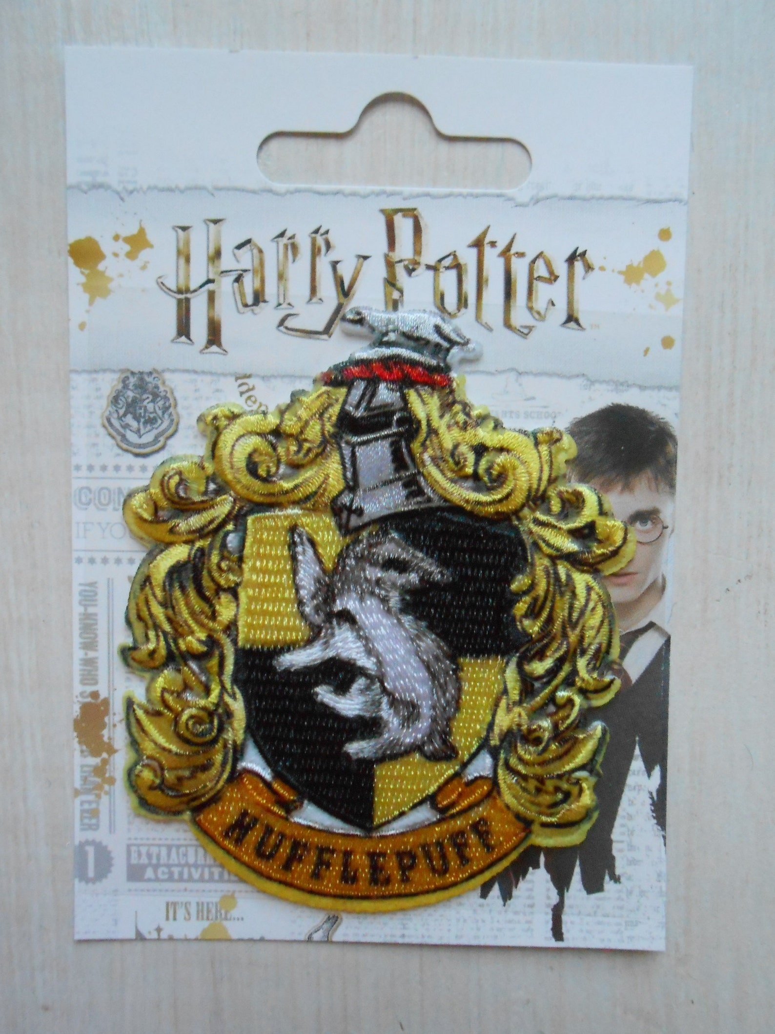 Harry Potter Self-adhesive Patch Embroidered Applique | Etsy