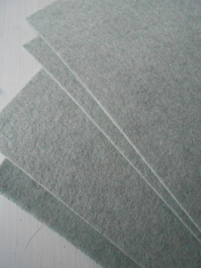 Felt Sheet Craft Thick Felt Solid Color Cm 30x45 Silver Grey - Etsy