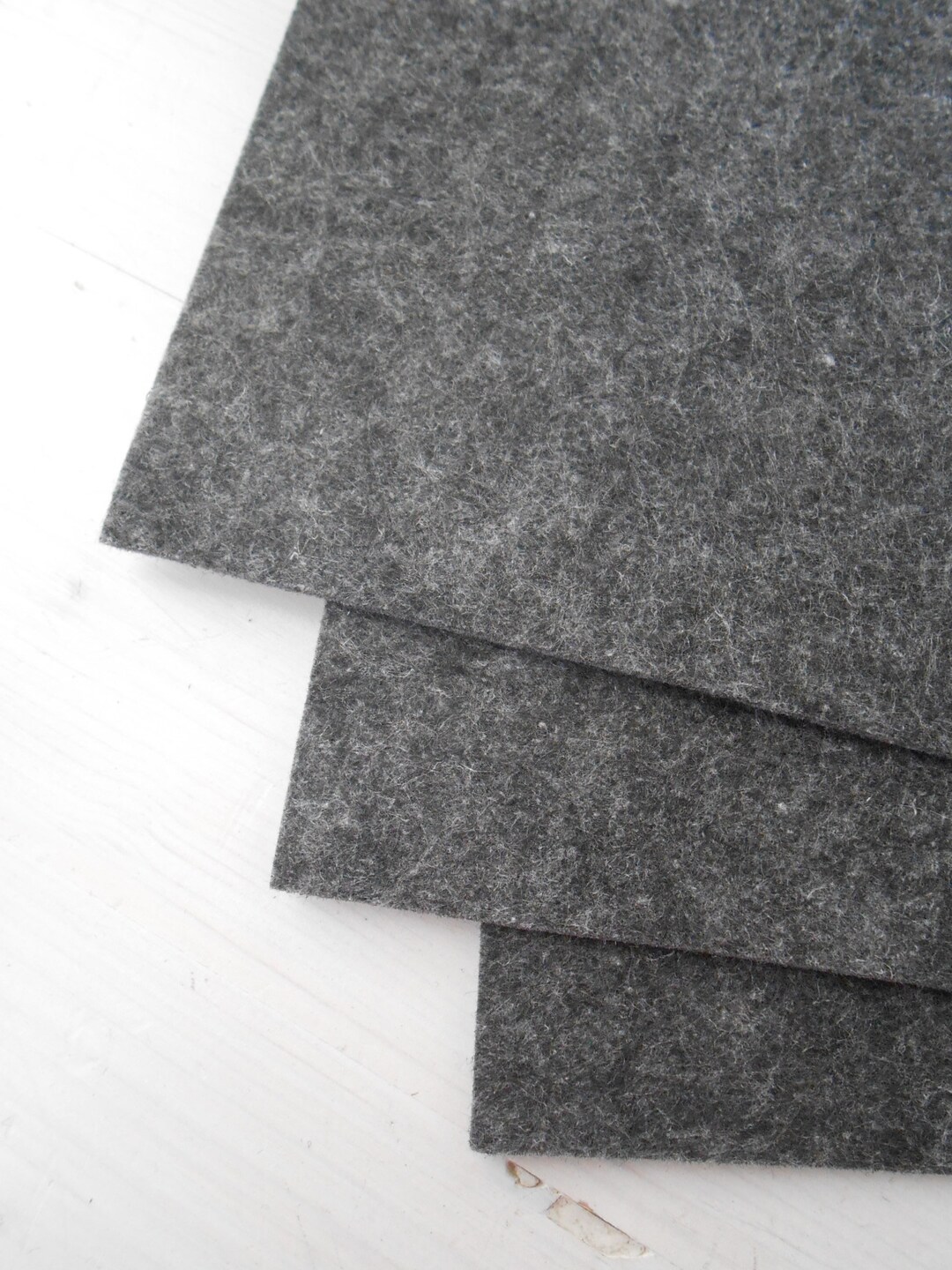 Felt Sheet Craft Thick Felt 30x45 Cm Grey Melange - Etsy