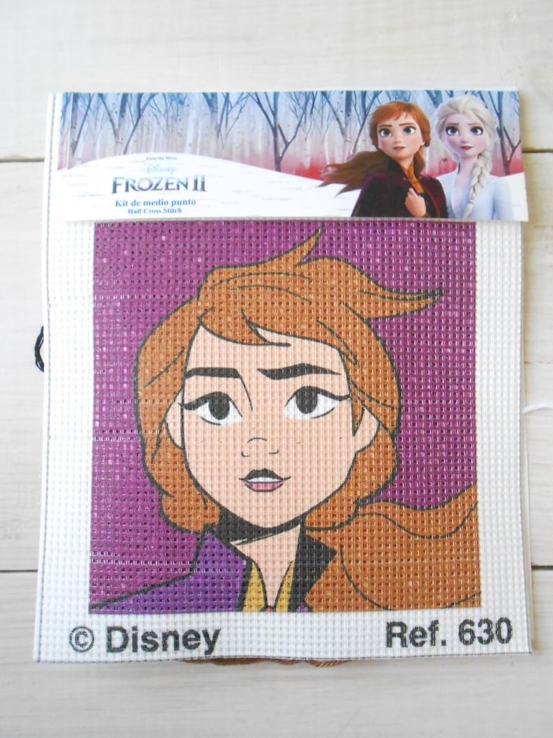 Disney Needlepoint Kit Frozen Princess Anna - Etsy