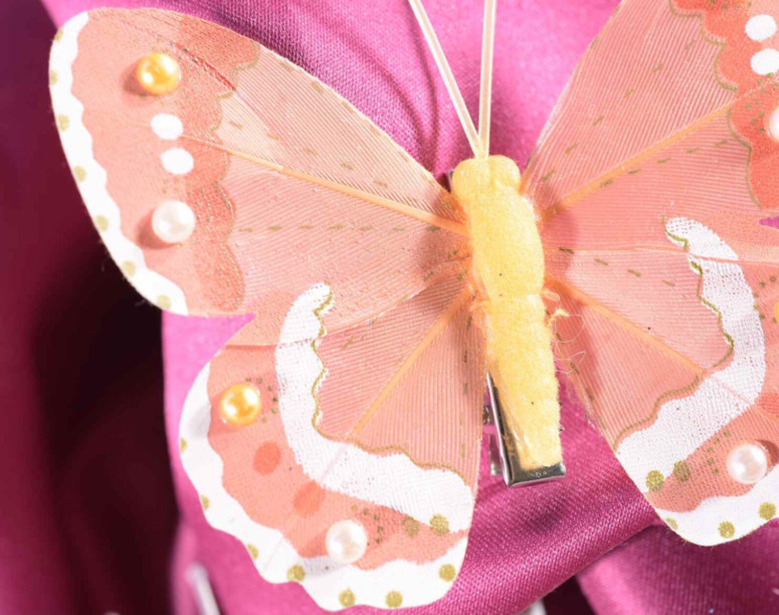 Artificial Butterflies on Clip Set of 10 Assorted Sizes Real - Etsy