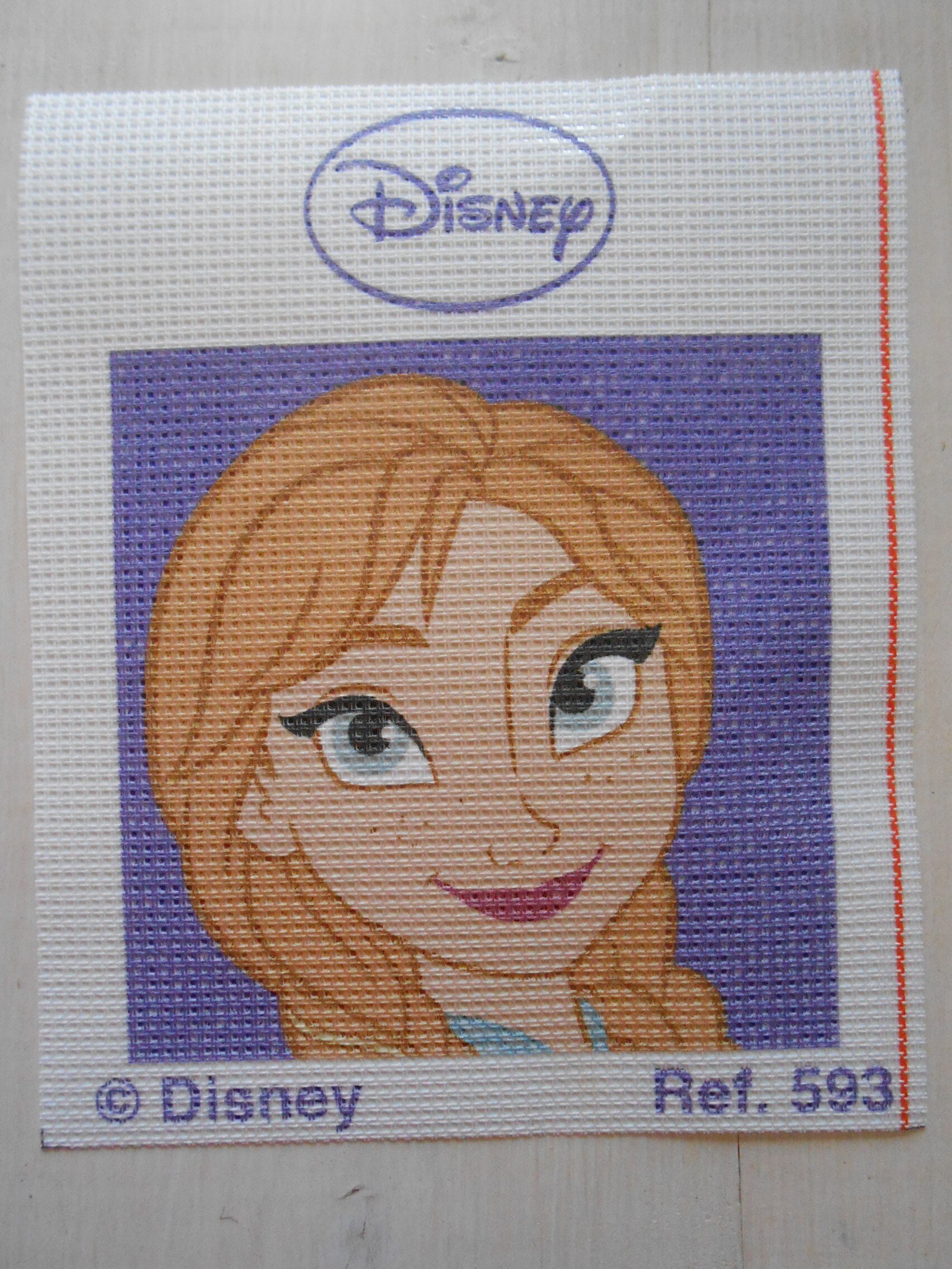 Disney Needlepoint Kit Frozen Princess Anna - Etsy