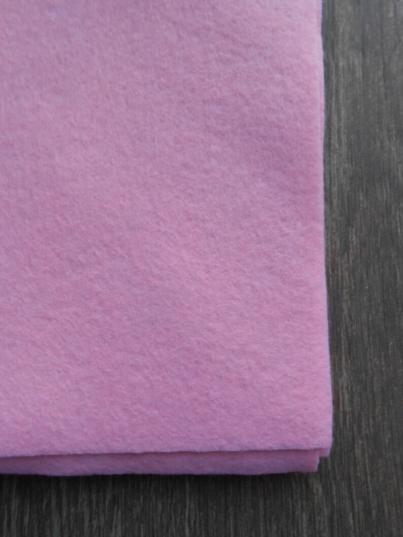 Felt 5 Sheets Craft Thin Pink Felt Patchwork Cm 20x30 - Etsy