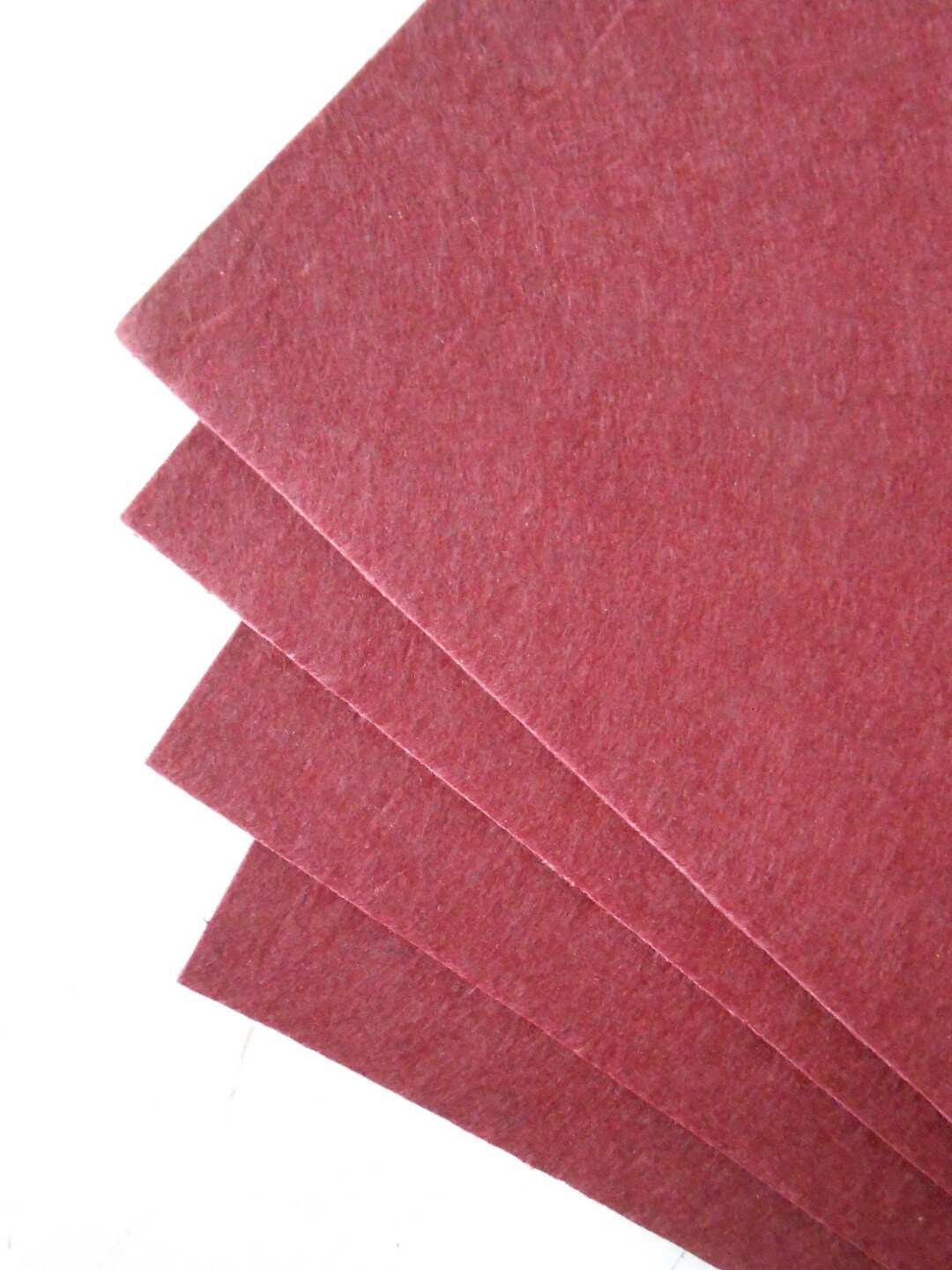 Felt Sheet Craft Thick Felt Solid Color Cm 30x45 Burgundy - Etsy