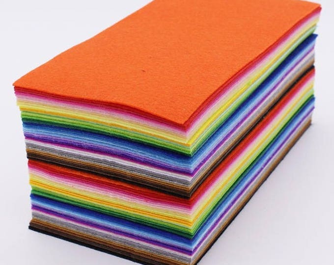 Felt Sheet Craft Thick Felt Solid Colors Cm 70x50 - Etsy