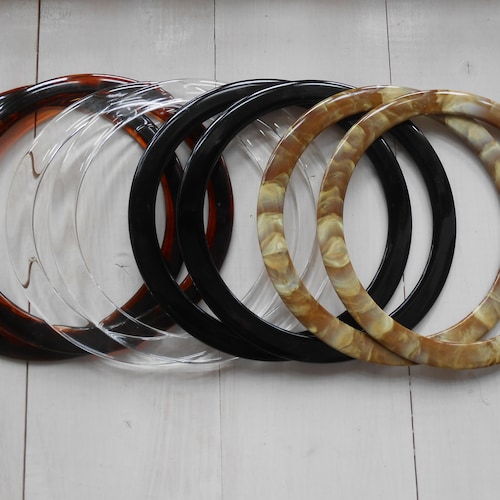 A Pair of 18cm Acrylic Handles for Bag Handcraft Material for - Etsy