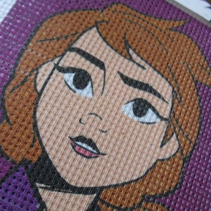 Disney Needlepoint Kit Frozen Princess Anna - Etsy