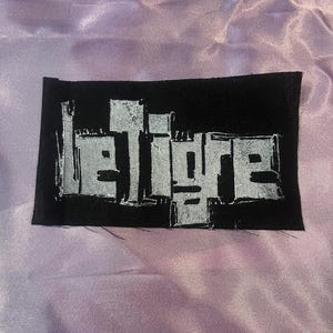 Le Tigre Band Block Print Patch - Etsy